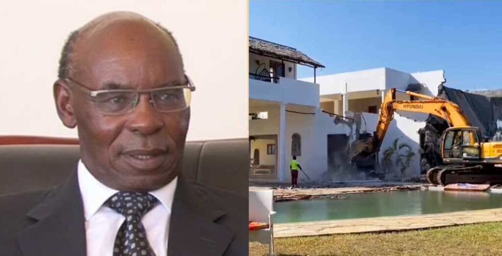 Land fight that led SK Macharia to demolish multi-million Diani hotel