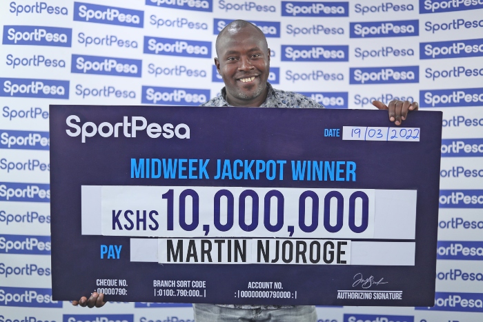 Sportpesa gets another jackpot winner within a week