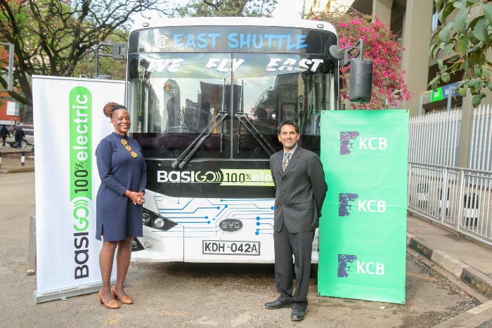KCB Partners with BasiGo Kenya to Finance Green PSV Buses