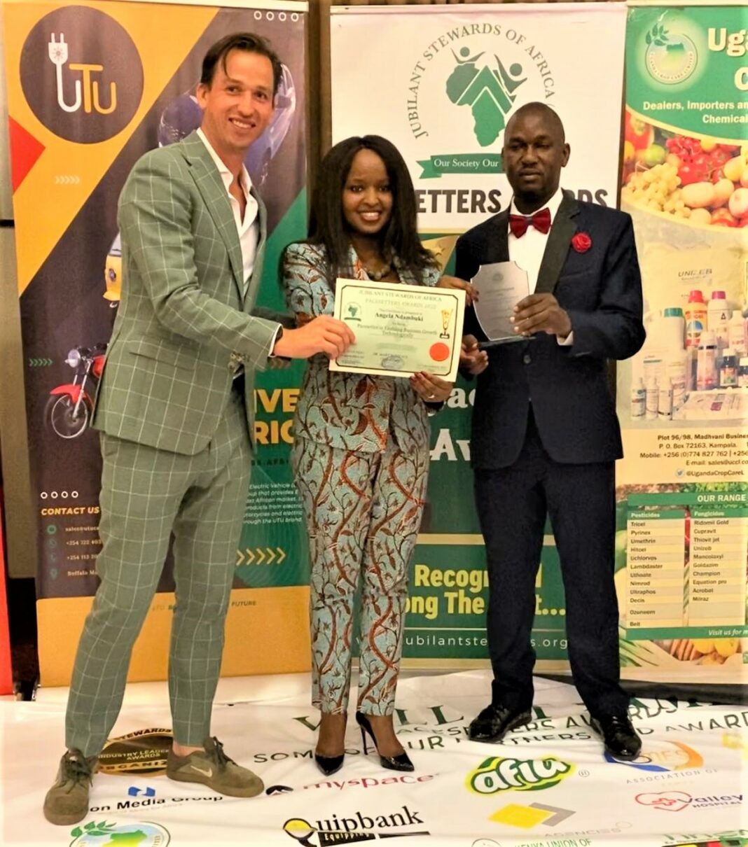 Angela Ndambuki named Pacesetter in enabling Business Growth Technologically