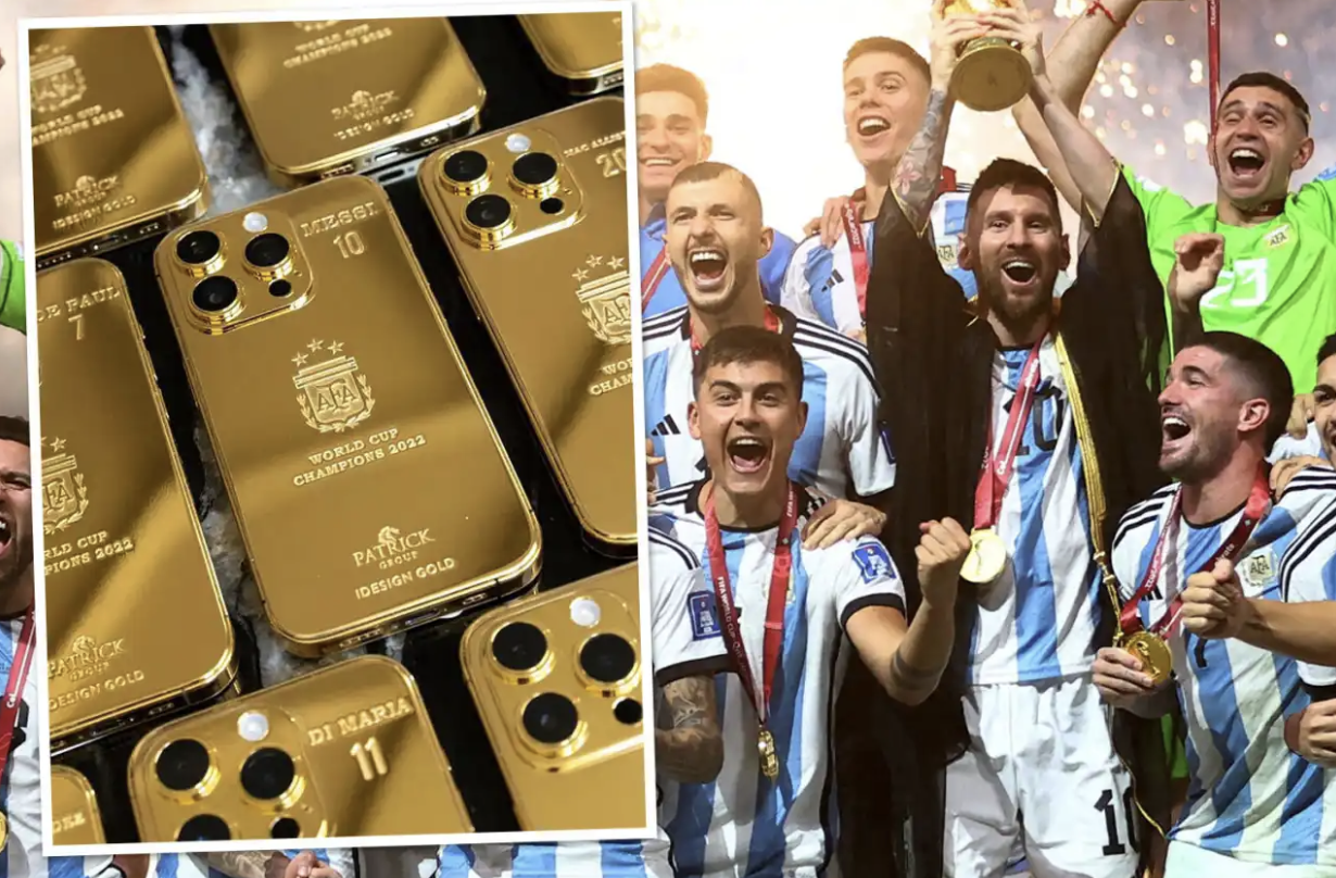Messi splashes KES. 27 million to buy custom golden iPhones for World ...