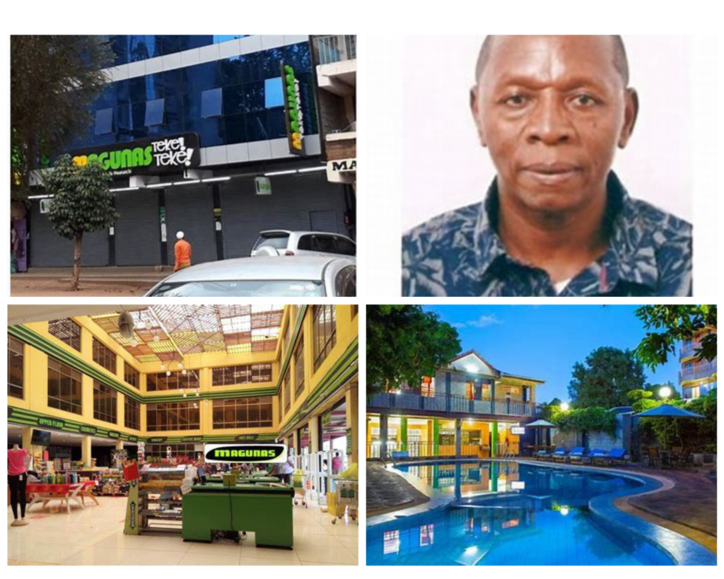 Simon Wachira: Former hawker who owns Magunas Supermarkets, Nokras ...