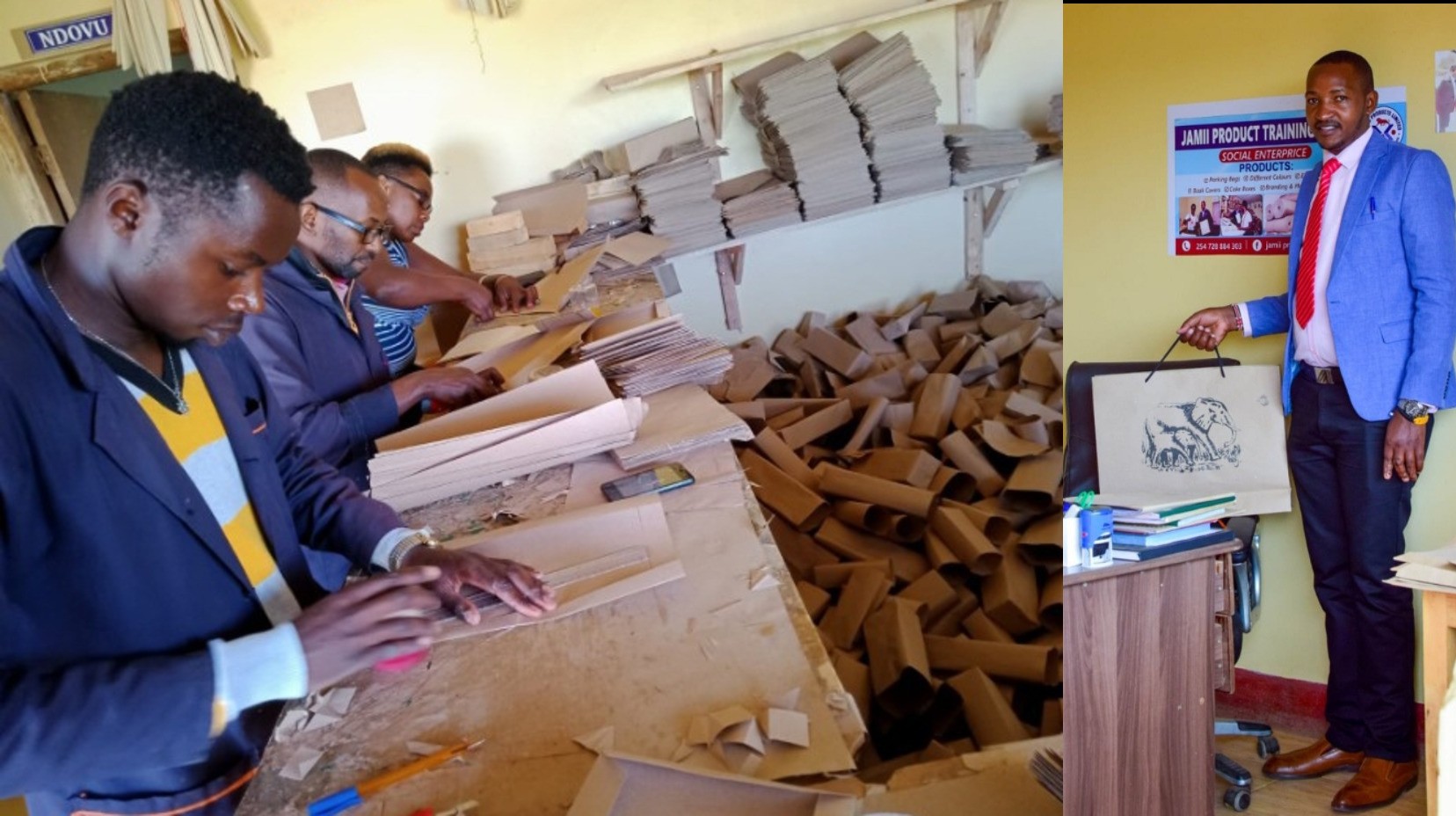 Charles Kimani: I used mobile loan to start khaki papers business in my single room