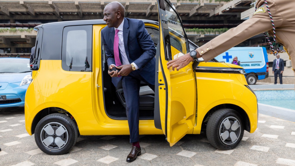 Auto Pax Air Yetu: Sh1.7m electric car driven by President Ruto ...
