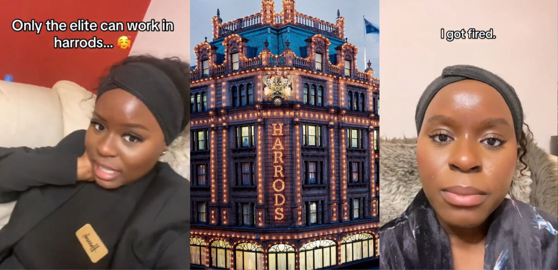 Viral lady who bragged online about landing luxury UK job gets fired