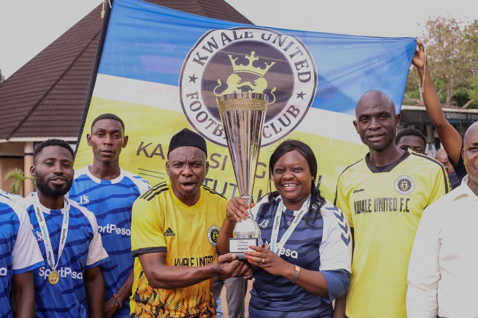 Kwale United, Uhola Queens crowned inaugural SportPesa Tujiamini Cheza ...