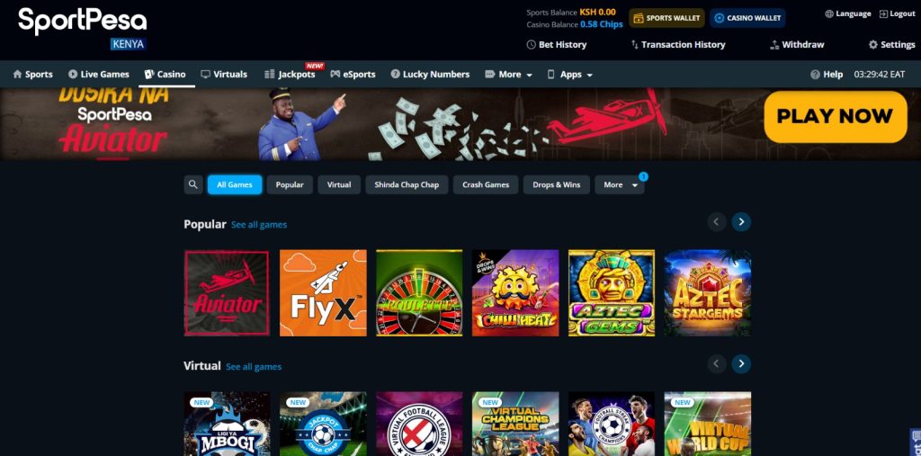 SportPesa Kenya launches USSD casino — a game-changing breakthrough for ...