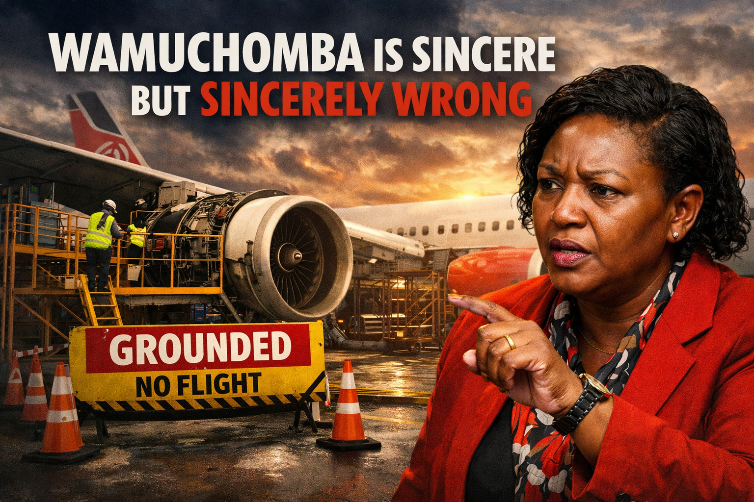 Khafafa: Wamuchomba is sincere but sincerely wrong on Kenya Airways
