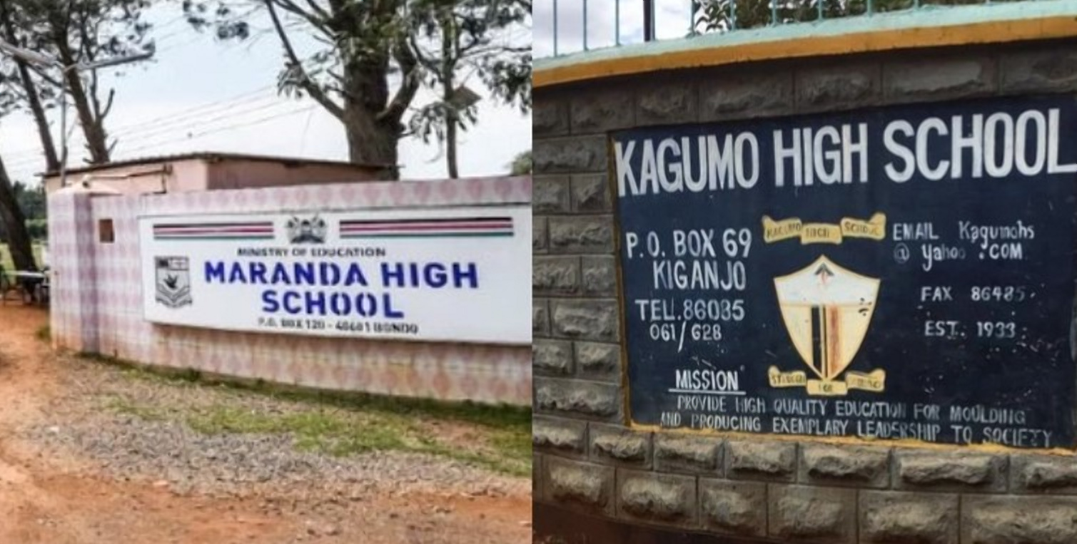 Maranda High vs Kagumo High KCSE 2025 performance
